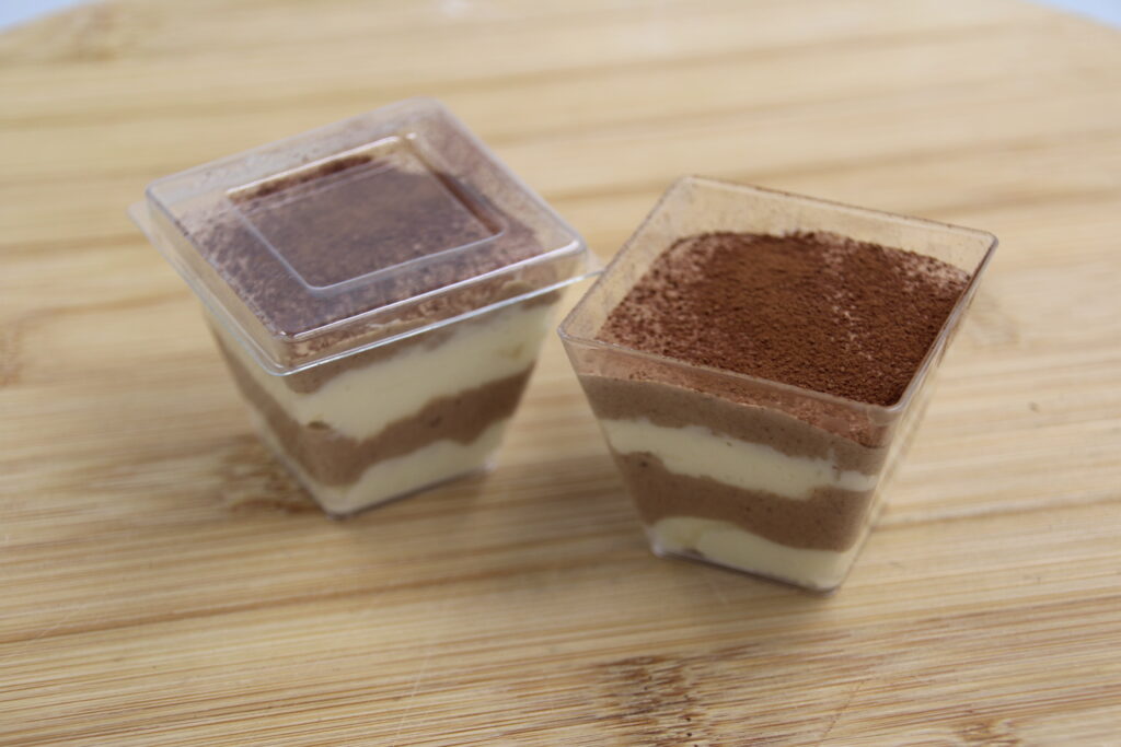 Zebra potje (duo van chocomousse) - MINI - Patiss' An